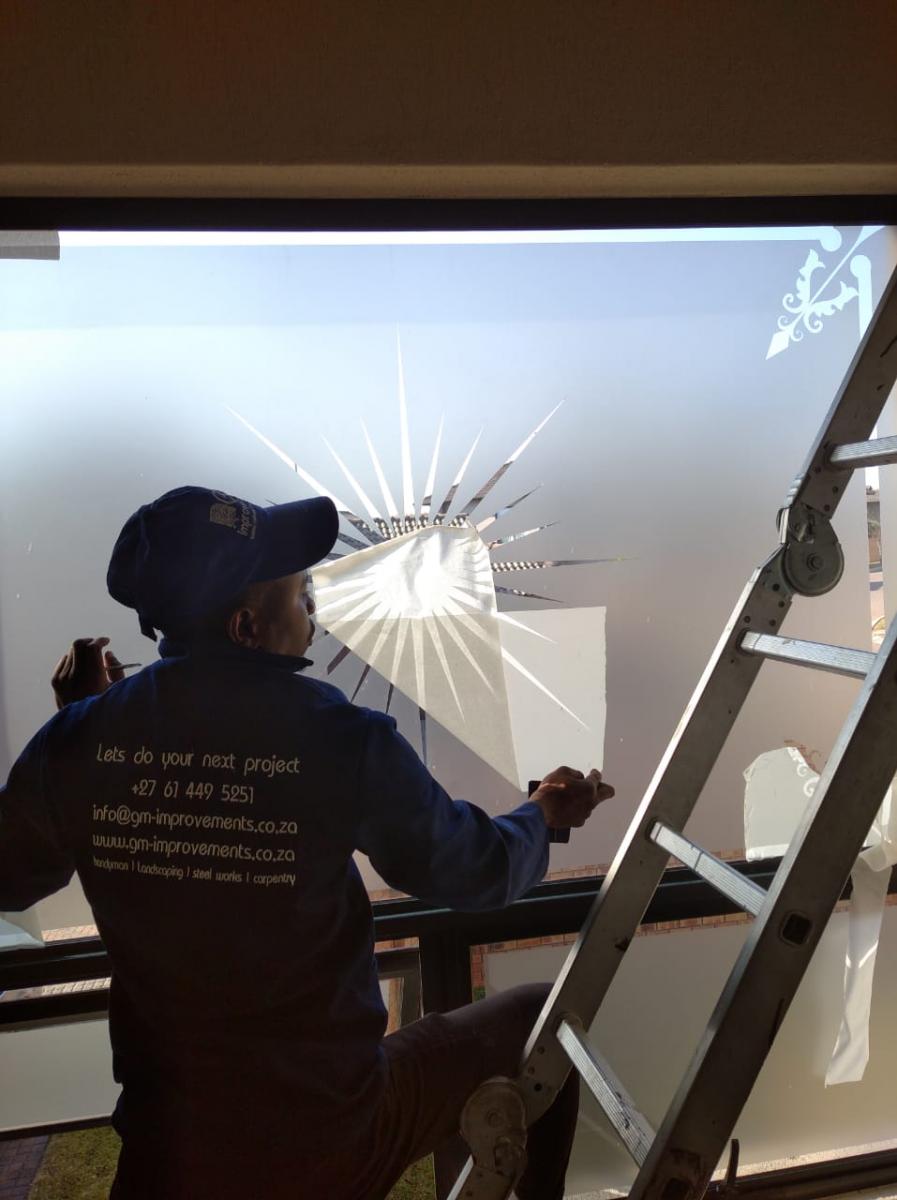 Window Tint and Sandblast – GM Home and Industrial Improvements